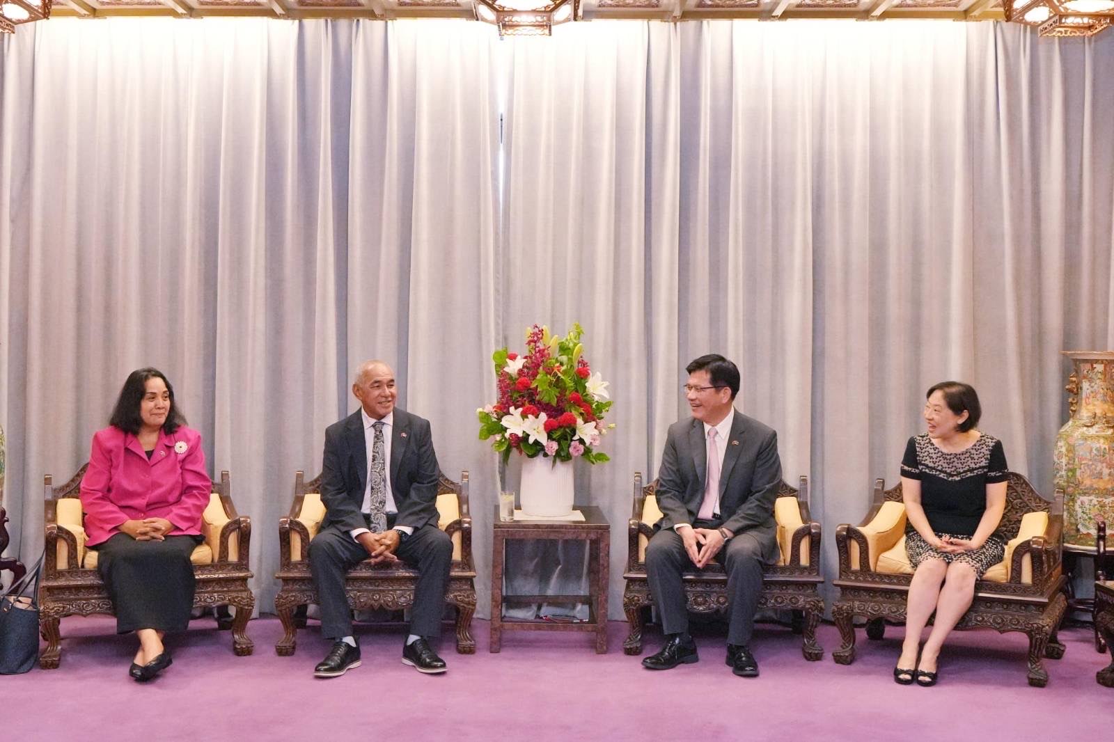 Foreign Minister Lin hosts welcome banquet for Marshall Islands ...